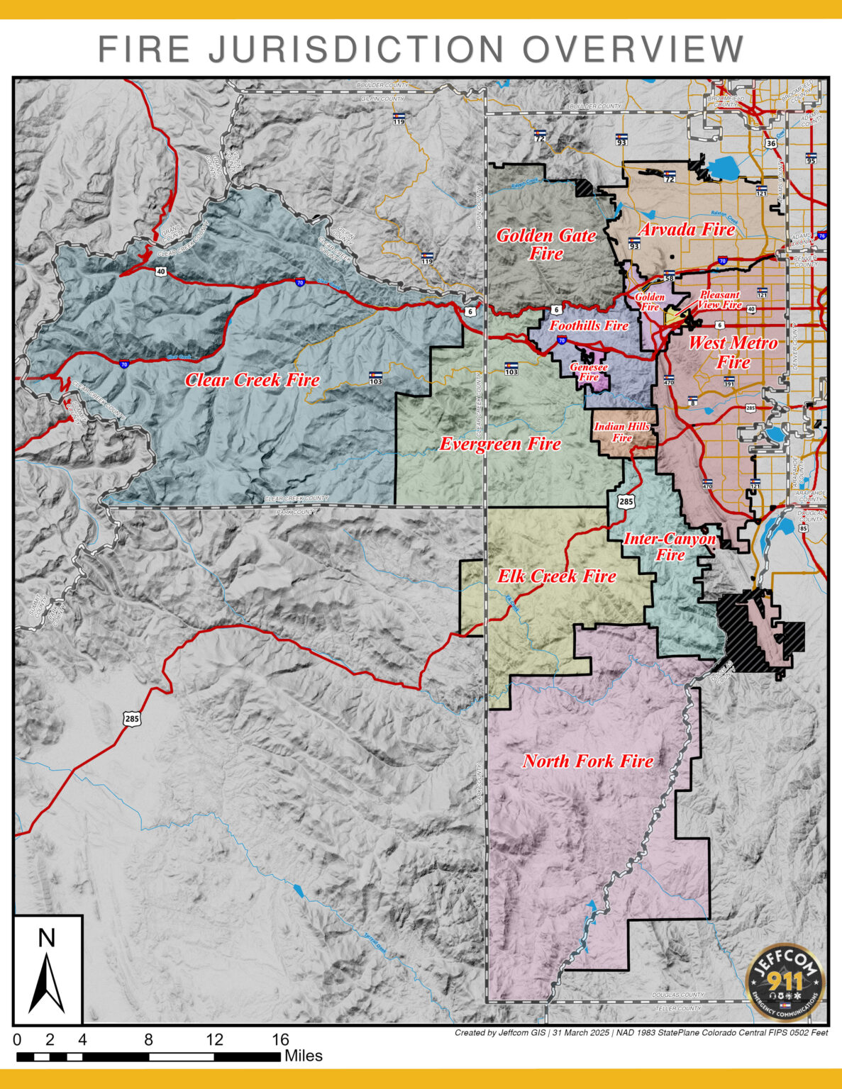 Mapping - Jeffcom 911